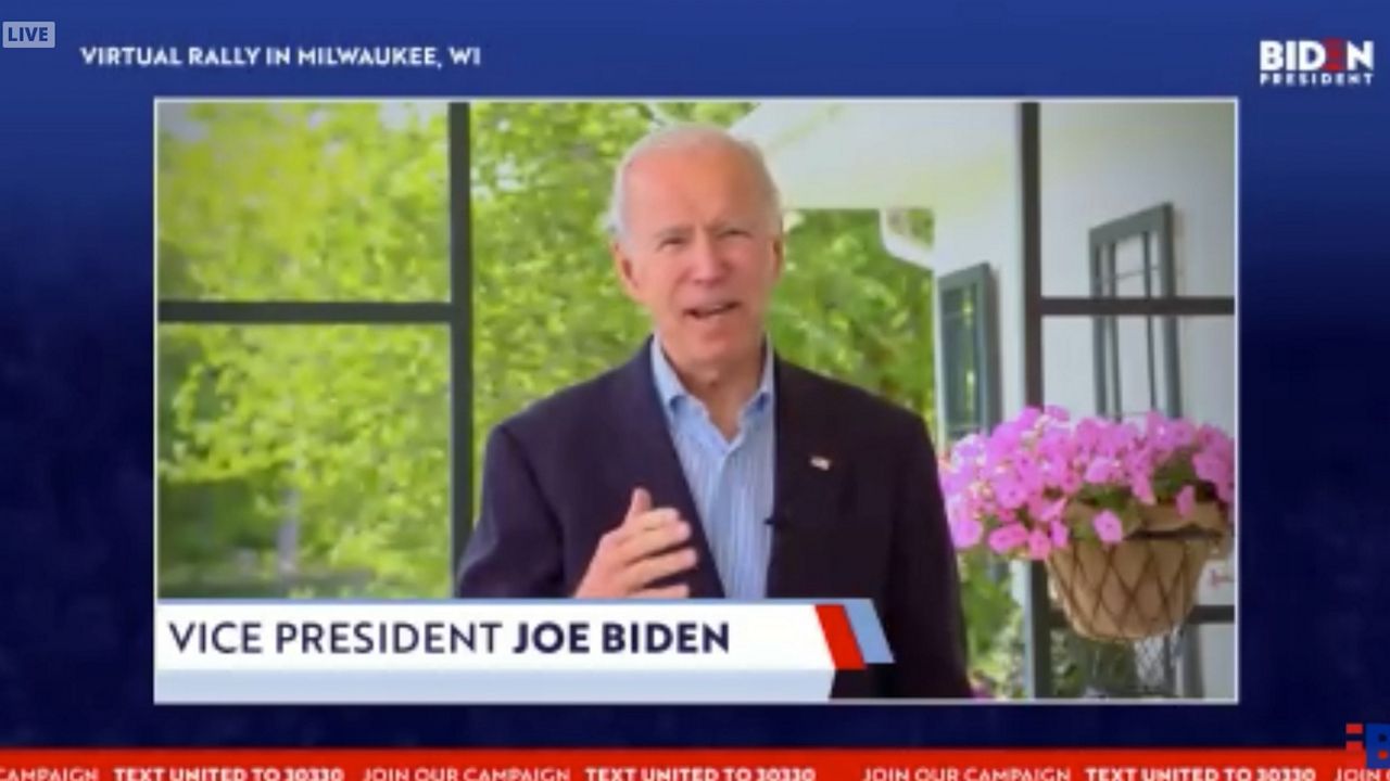Joe Biden Hosts Virtual Roundtable and Rally in Wisconsin
