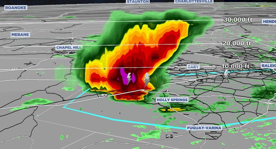 What happens when Doppler radar goes dark