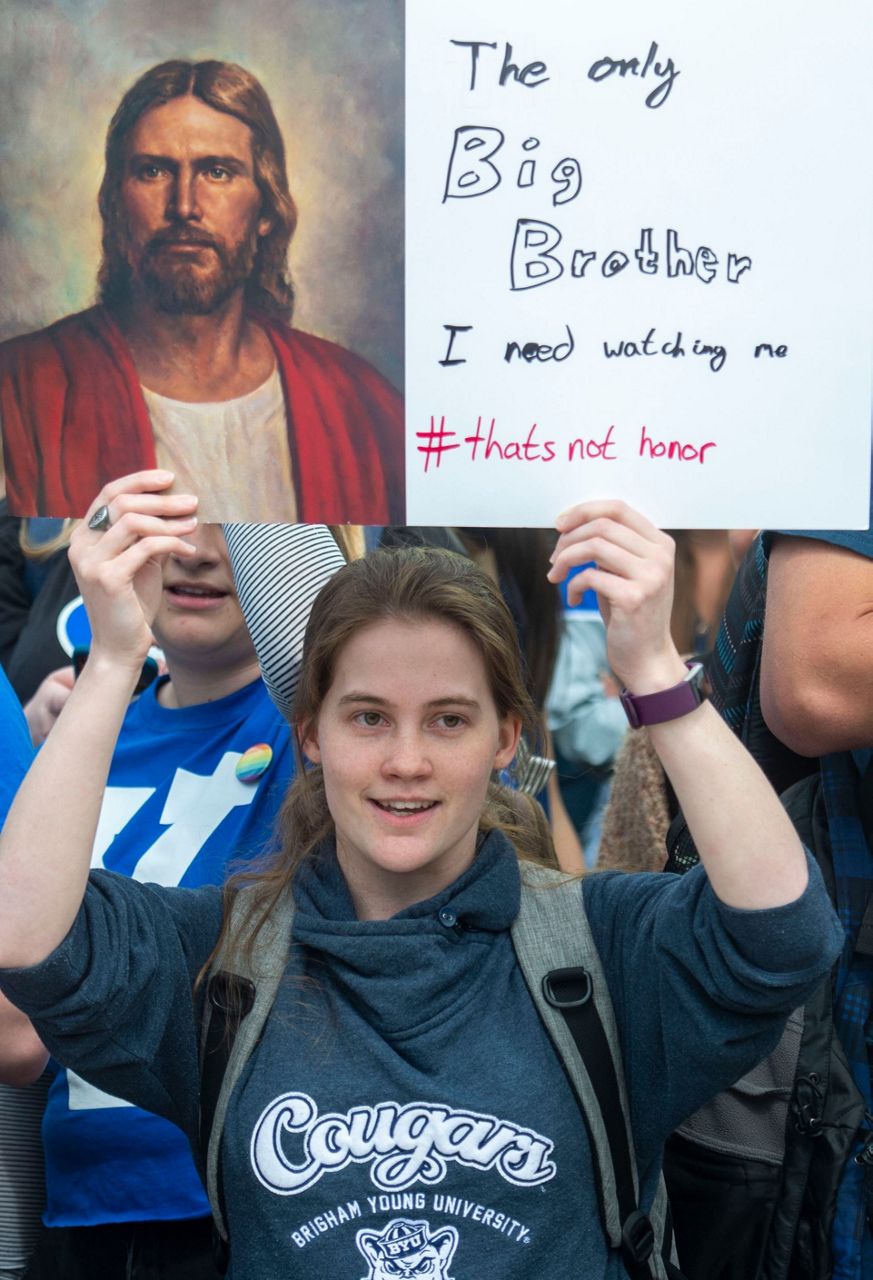 Students at Mormon-owned BYU urge honor code compassion