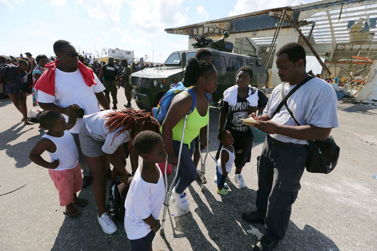 Top Bahamas official says some communities still cut off