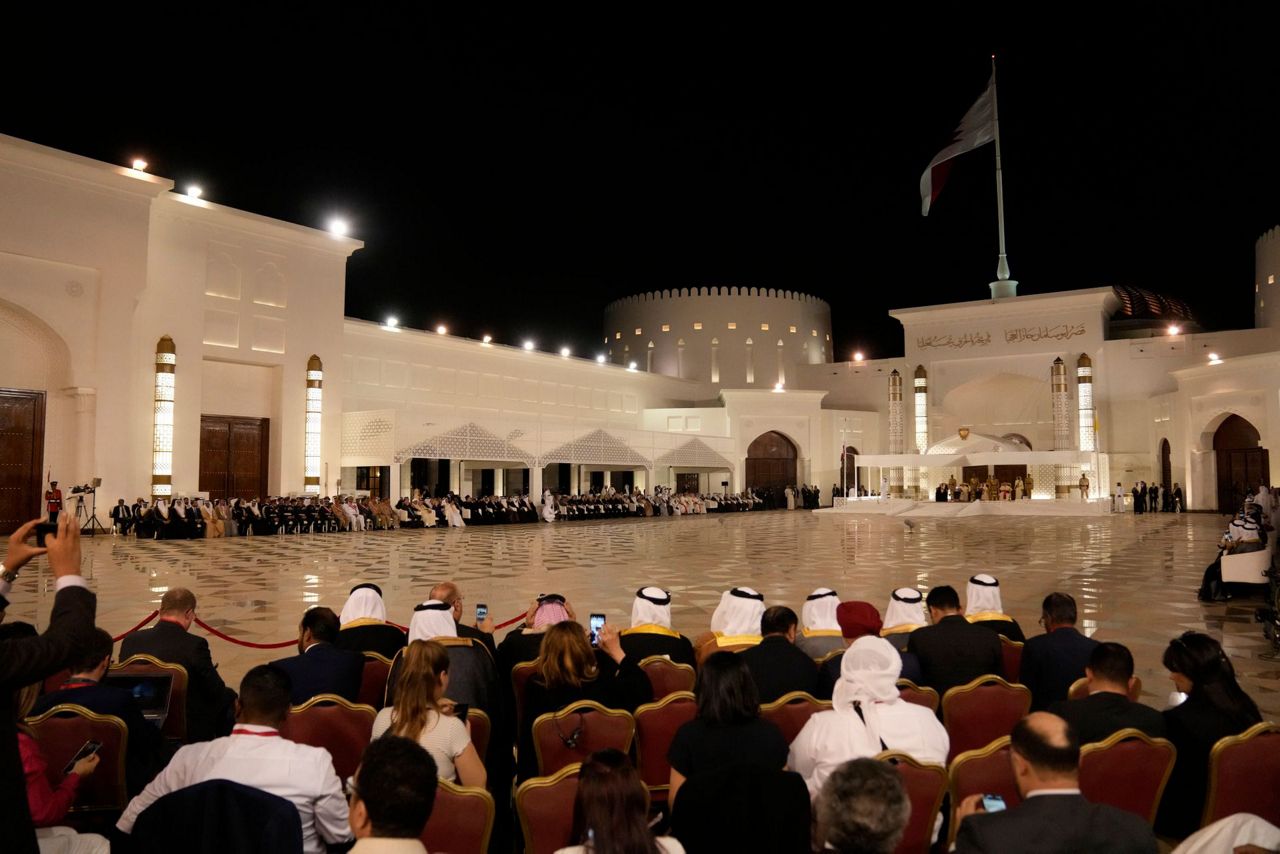 Pope presses Muslim dialogue in first papal visit to Bahrain