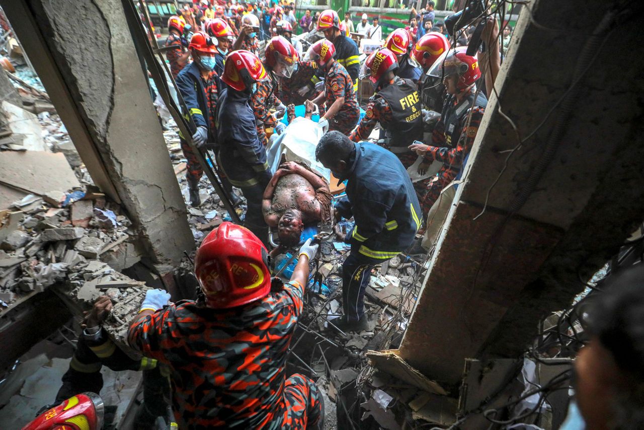 Bangladesh building explosion kills at least 14; scores hurt