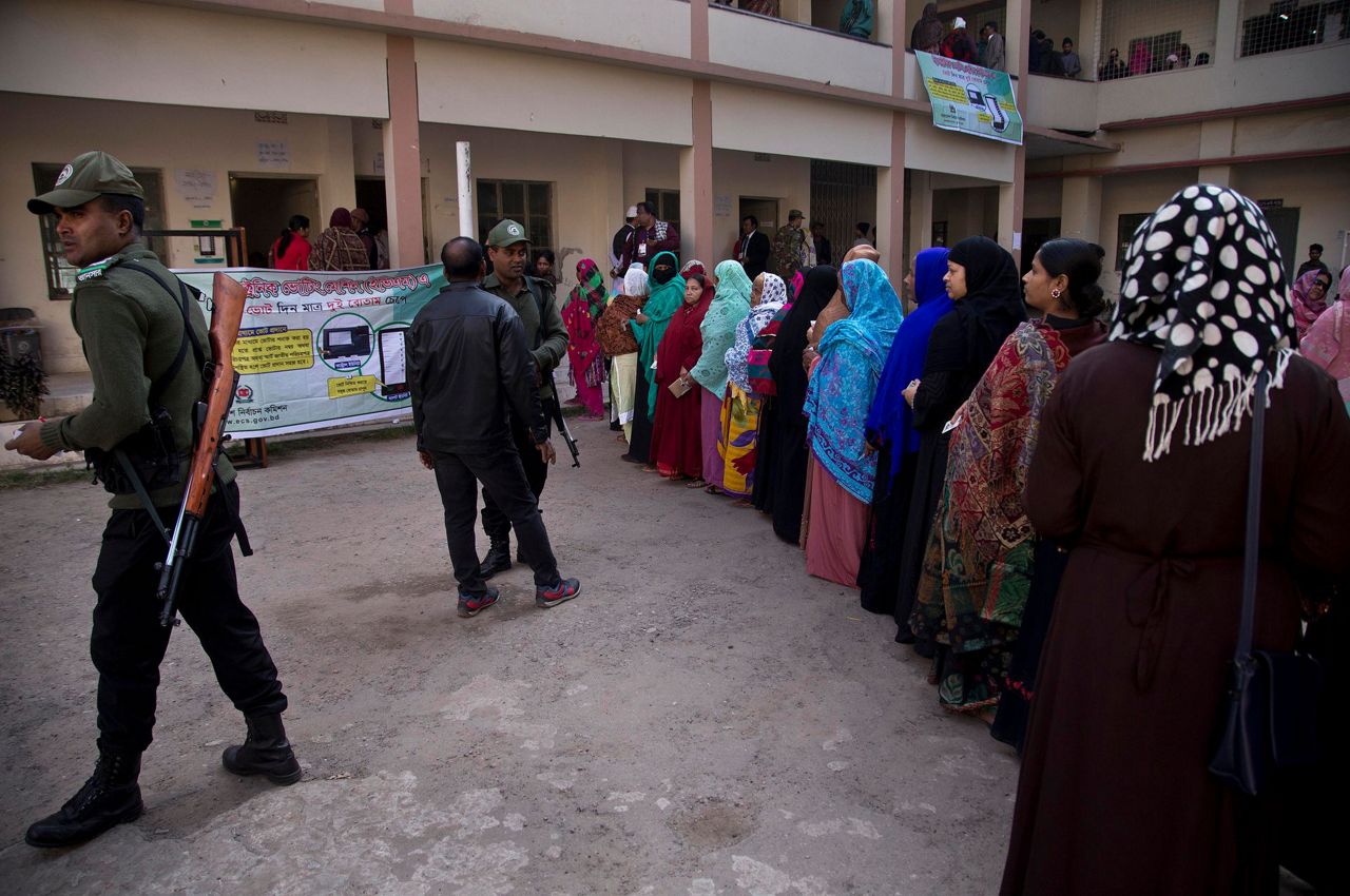 Polls open in Bangladesh's parliamentary elections