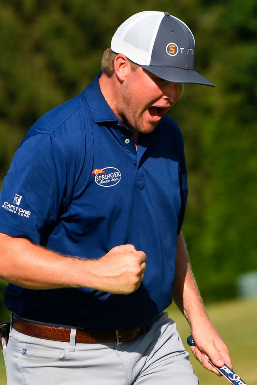 Mullinax birdies final hole to win Barbasol Championship