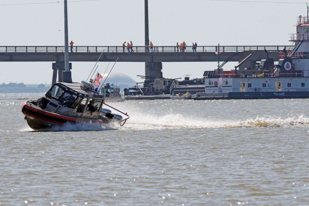 Barge hits a bridge in Galveston, Texas, damaging the structure and ...
