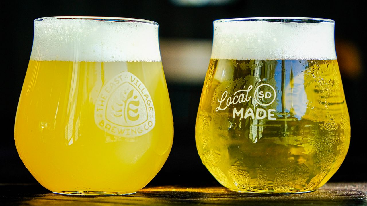 Condensing water into beer