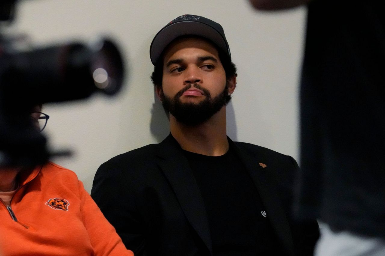 No. 1 NFL draft pick Caleb Williams realizes all eyes are on him and he ...