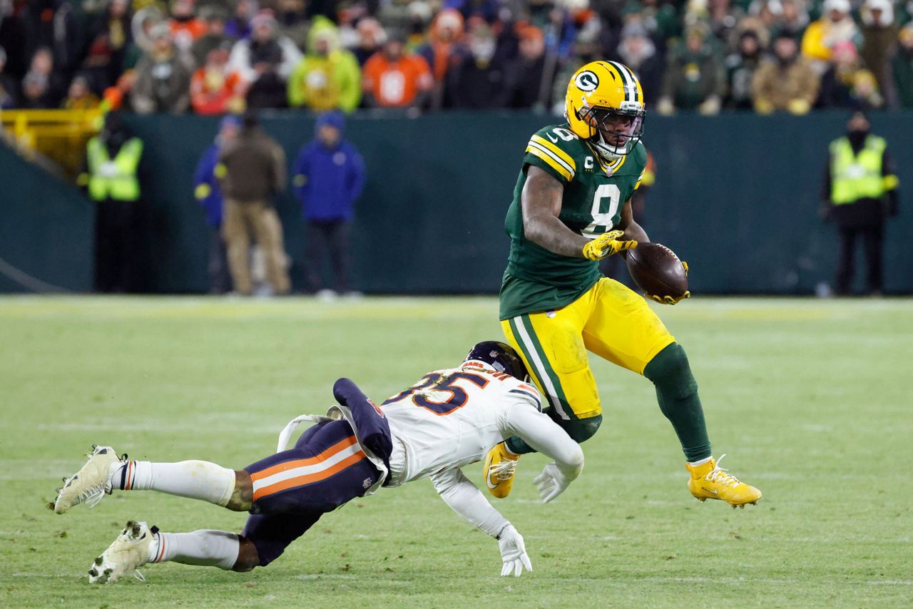 Packers running back Emanuel Wilson joins Josh Jacobs on injured report