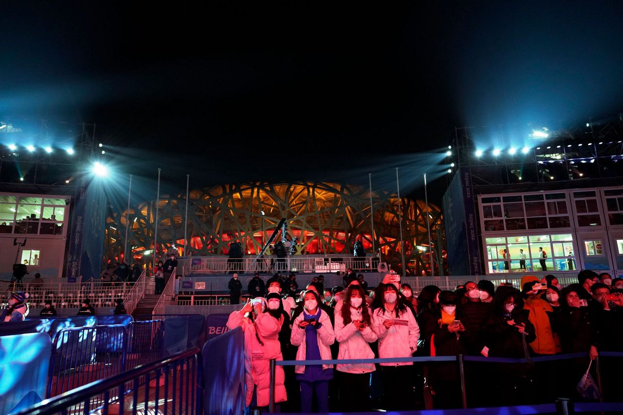 BEIJING SNAPSHOT: Local fans allowed inside Olympic bubble