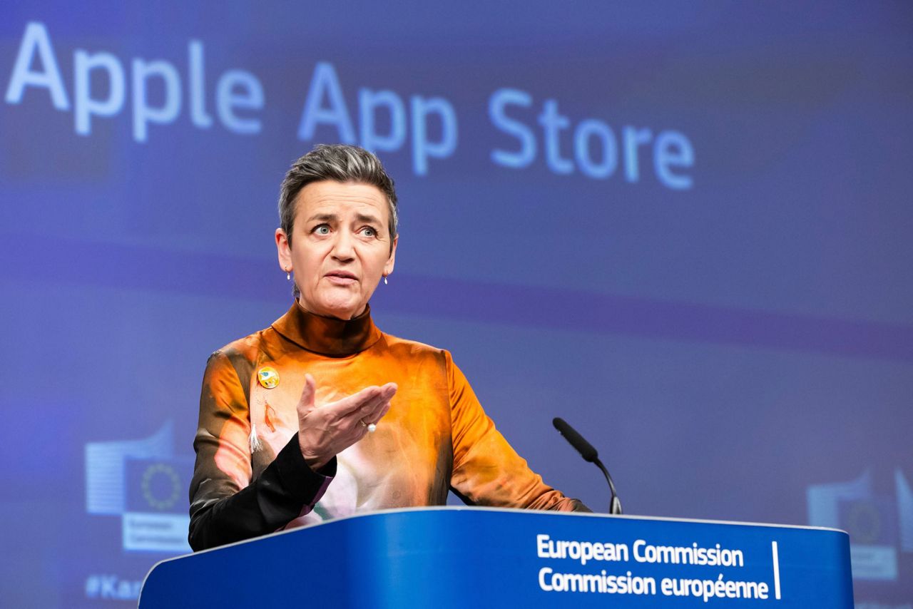Apple fined nearly $2 billion by the European Union over music ...