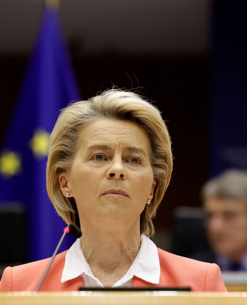 Turkey says it's glad a woman leads EU's executive branch