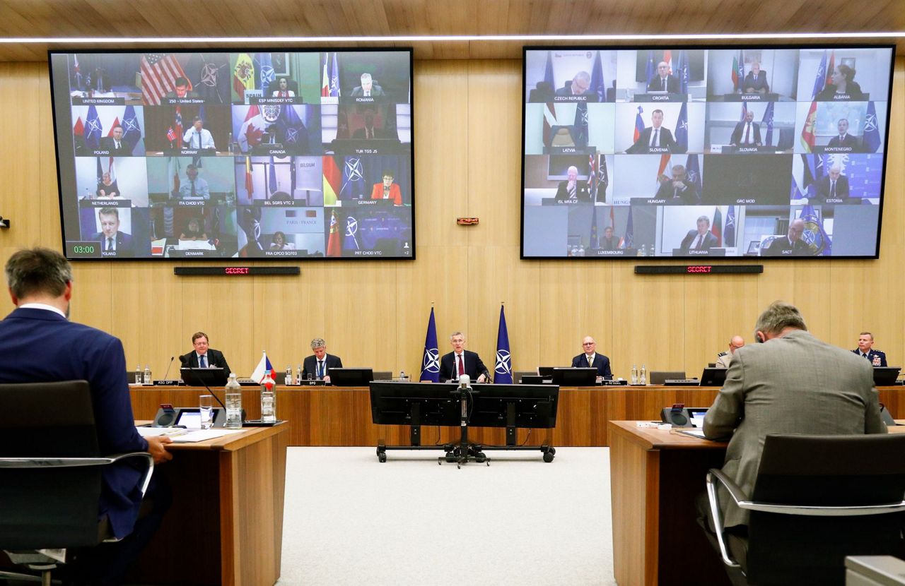 NATO chief says US to consult allies on future troop plans