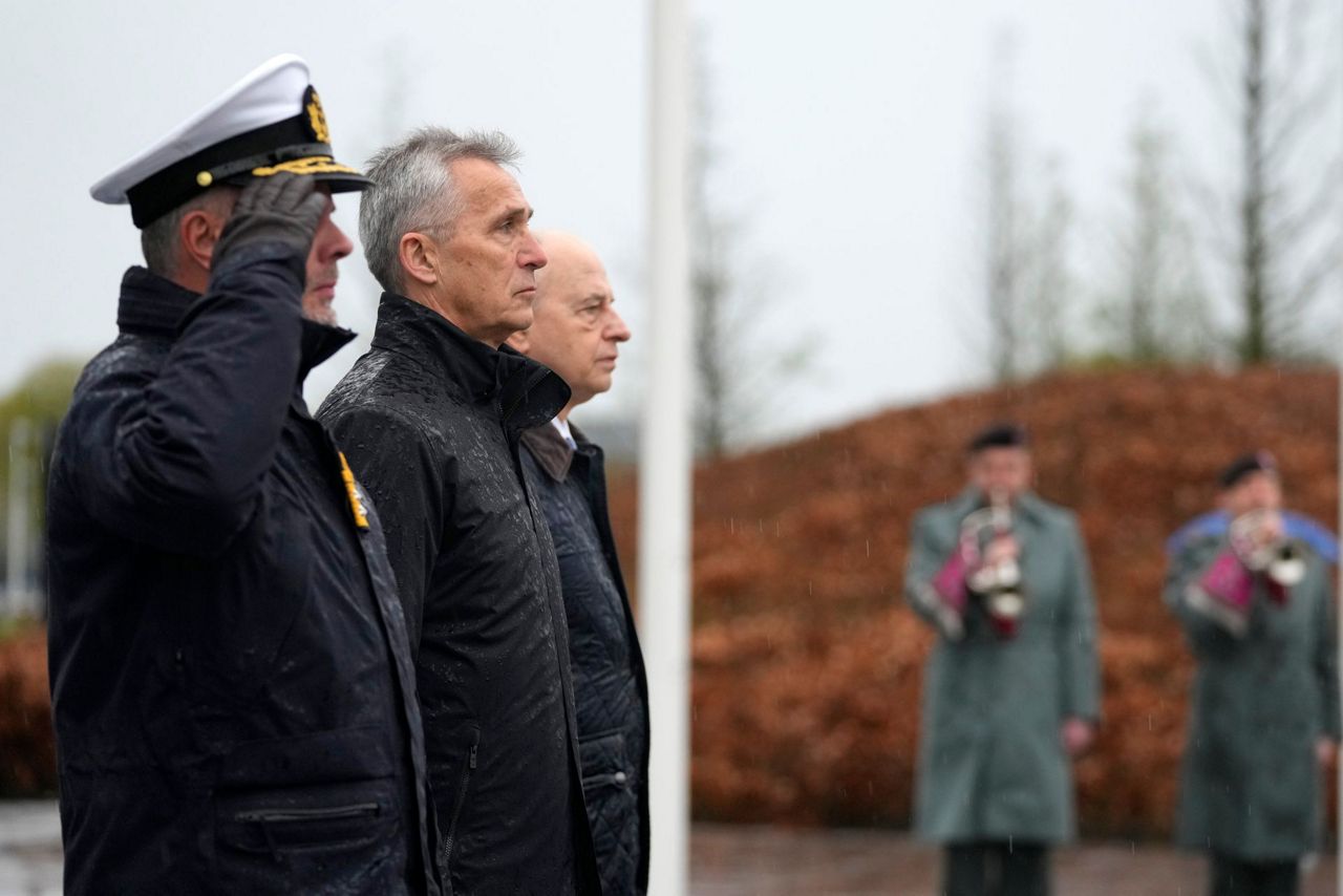 NATO marks its 75th birthday as Russia's war in Ukraine gnaws at its unity