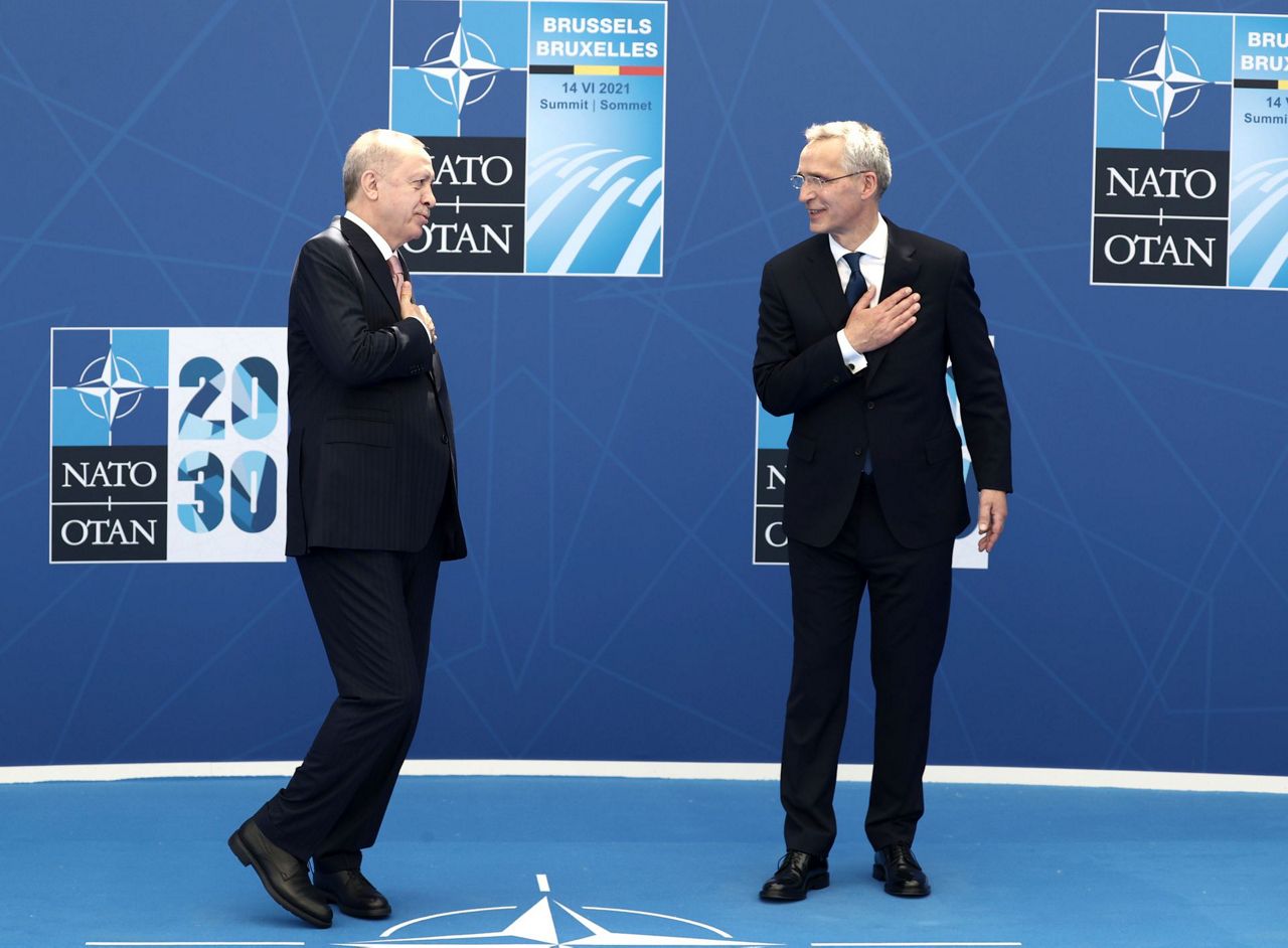 At NATO, Turkey hails its revival of dialogue with Greece
