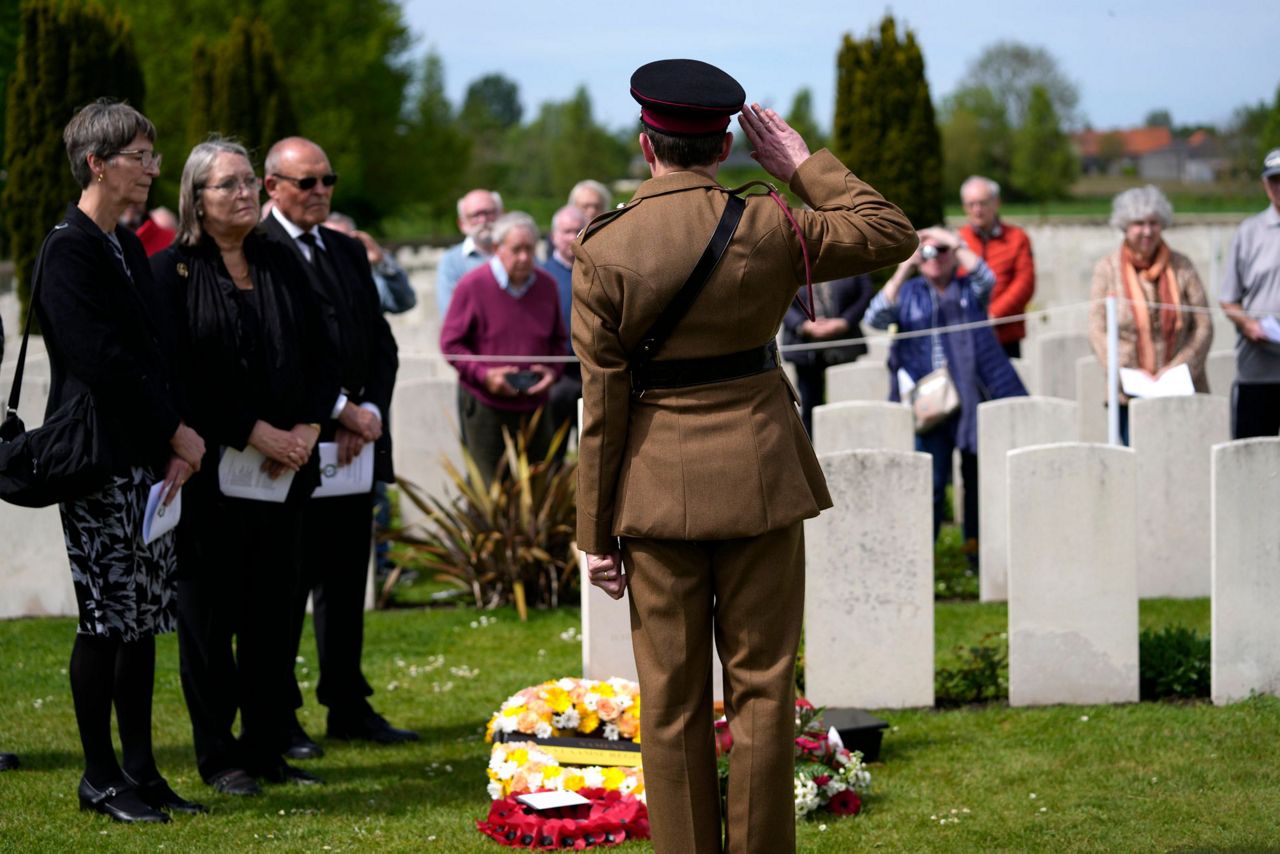 WWI soldier finally finds resting place in Flanders Fields