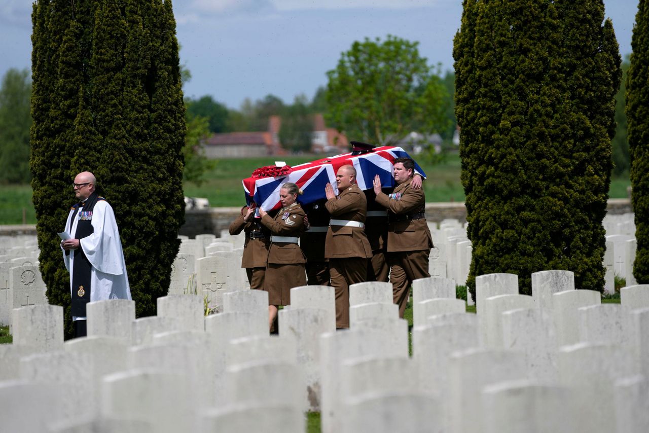 WWI soldier finally finds resting place in Flanders Fields