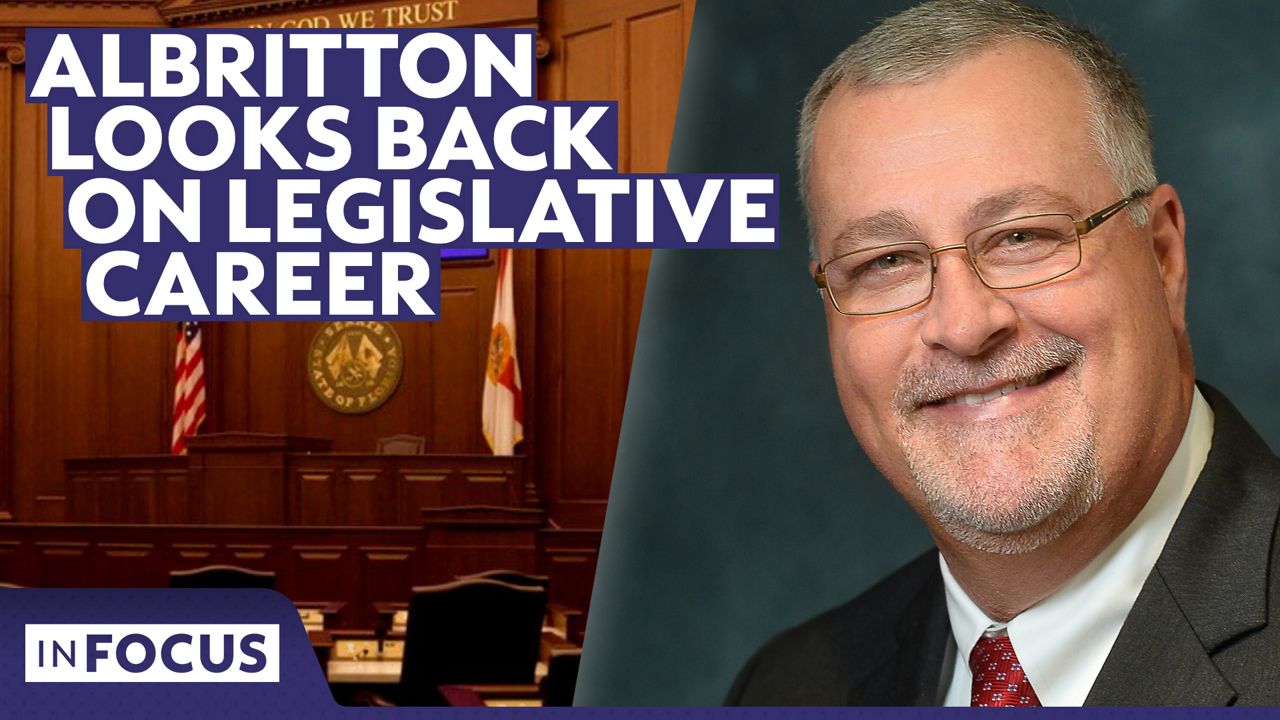 Senate President Albritton looks back at legislative career
