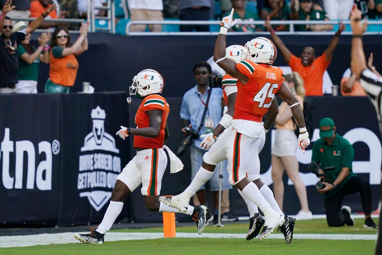 No. 16 Miami routs Bethune-Cookman 70-13 in Cristobal debut