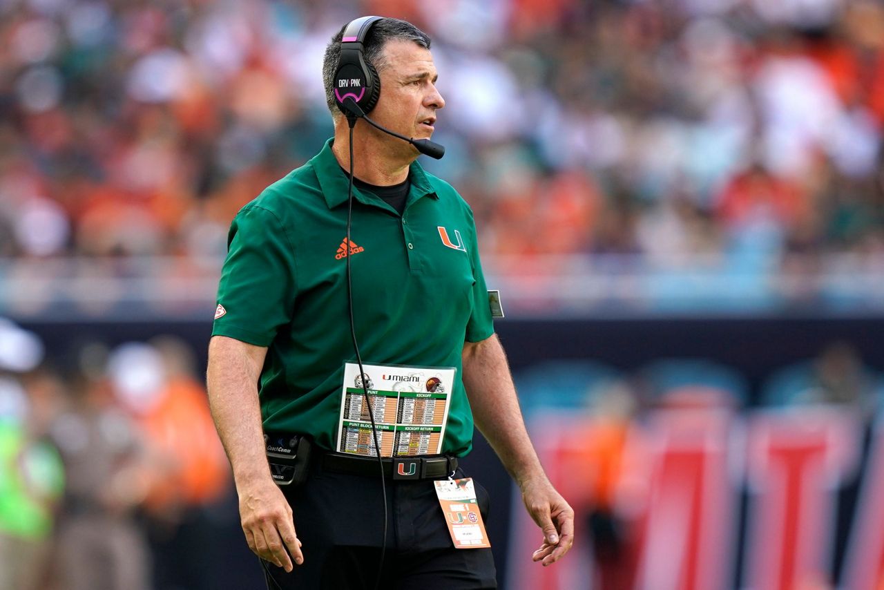 No. 16 Miami routs Bethune-Cookman 70-13 in Cristobal debut