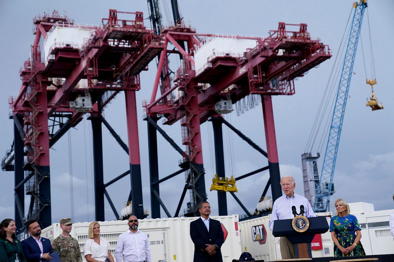 'We're with you,' Biden tells Puerto Rico ahead of visit