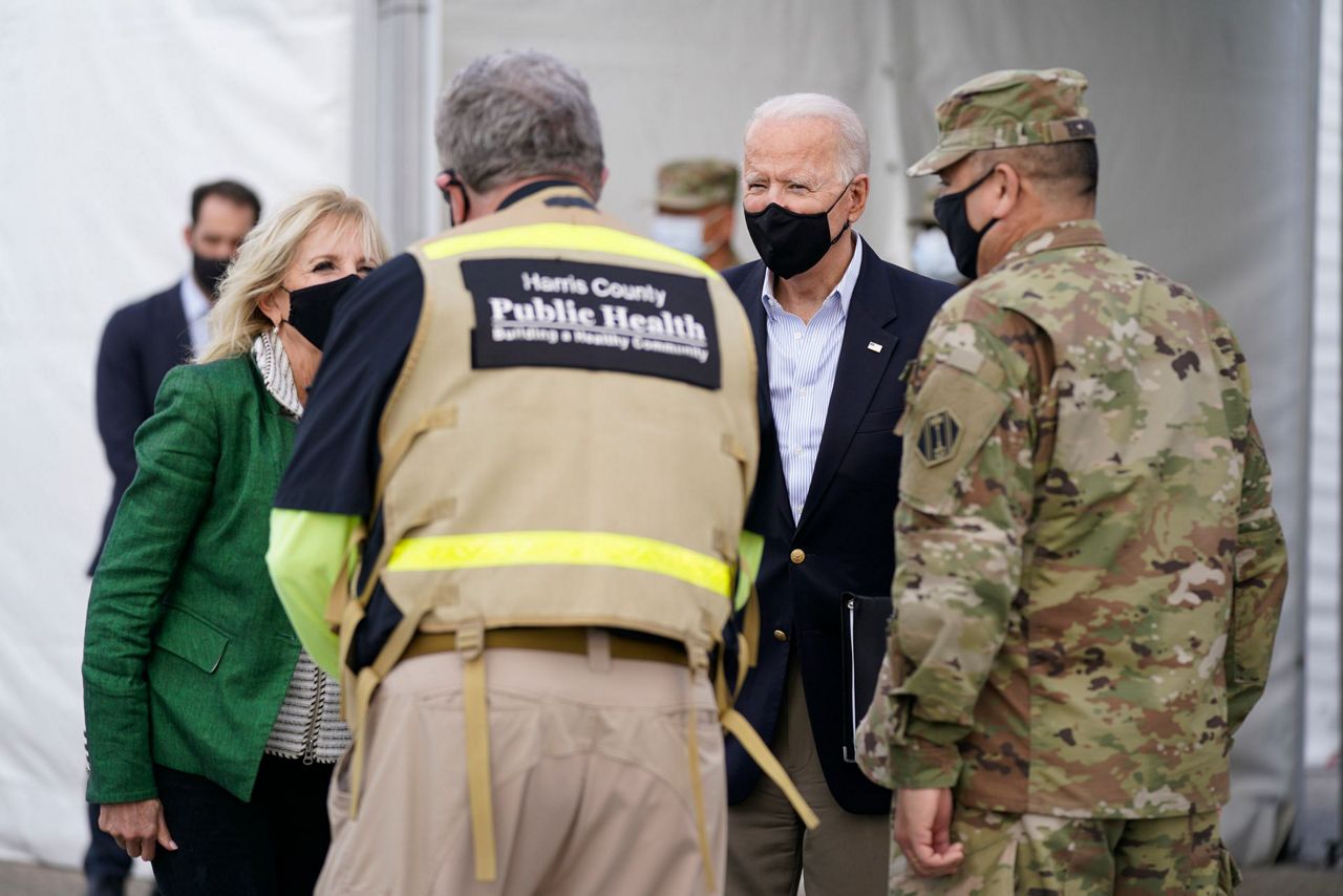 Biden to exercise empathy skills in Texas visit after storms