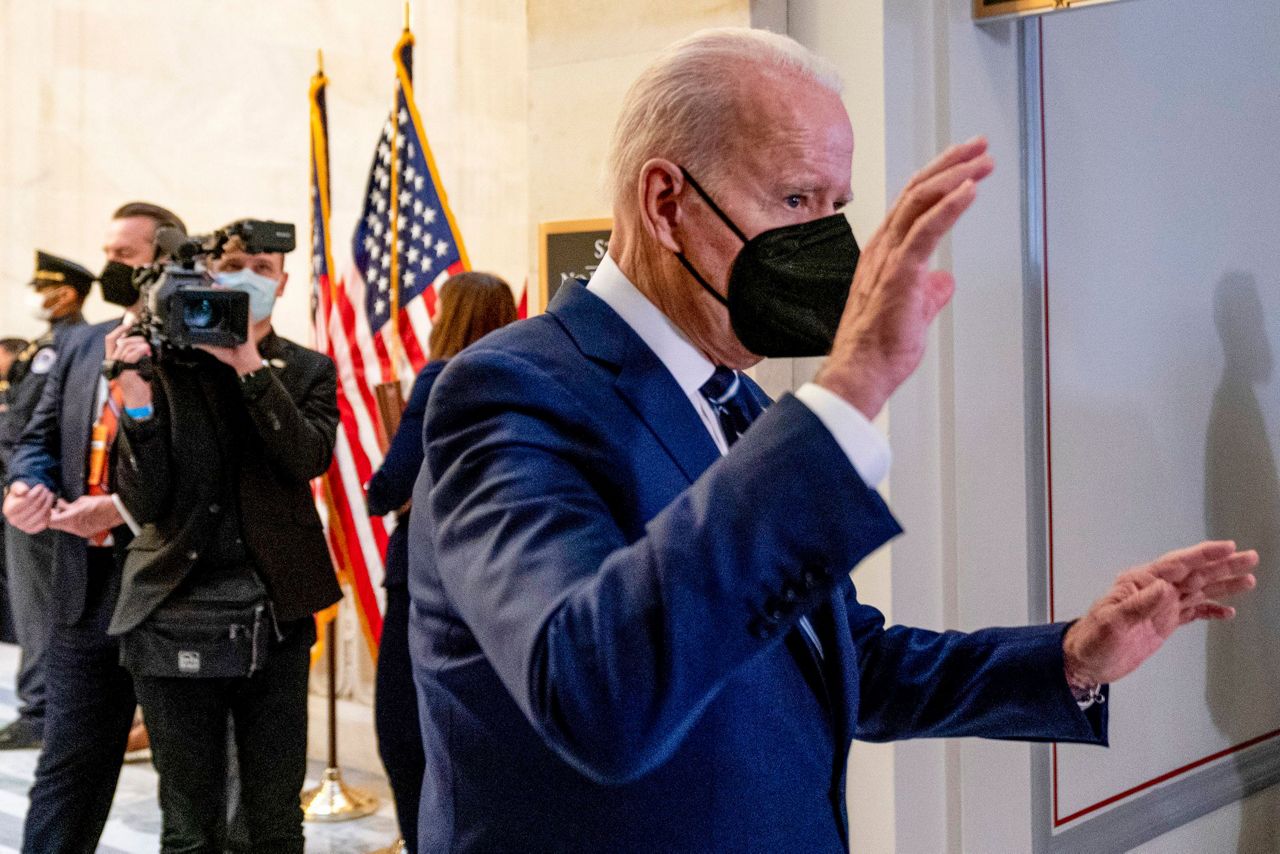 Dems switch strategy on voting bill as Biden pushes action