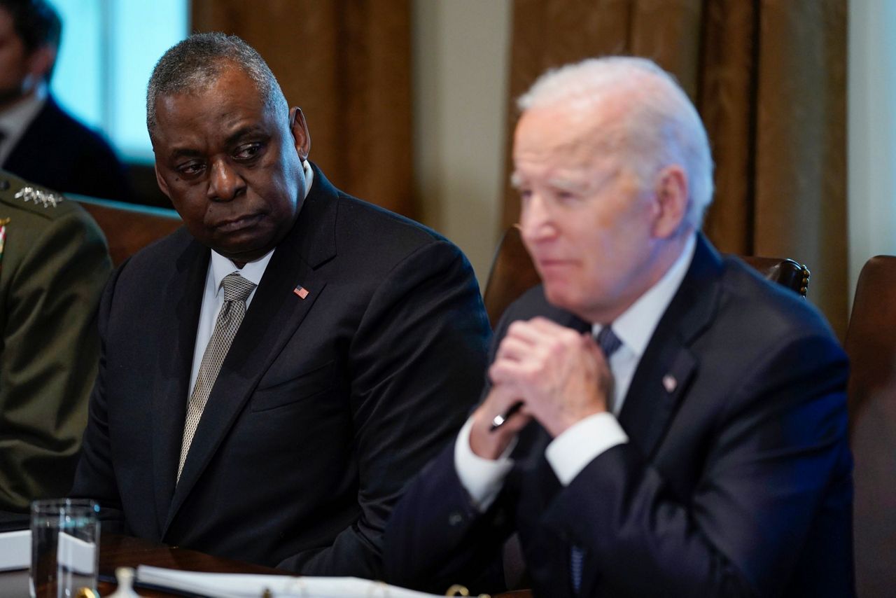 Biden lauds commanders for 'exceptional' work arming Ukraine Biden lauds commanders for 'exceptional' work arming Ukraine