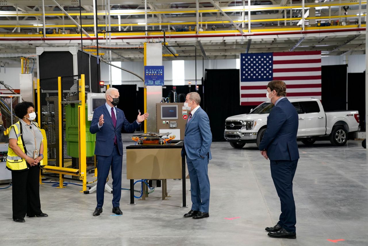 Biden to spotlight electric vehicle future he sees for US