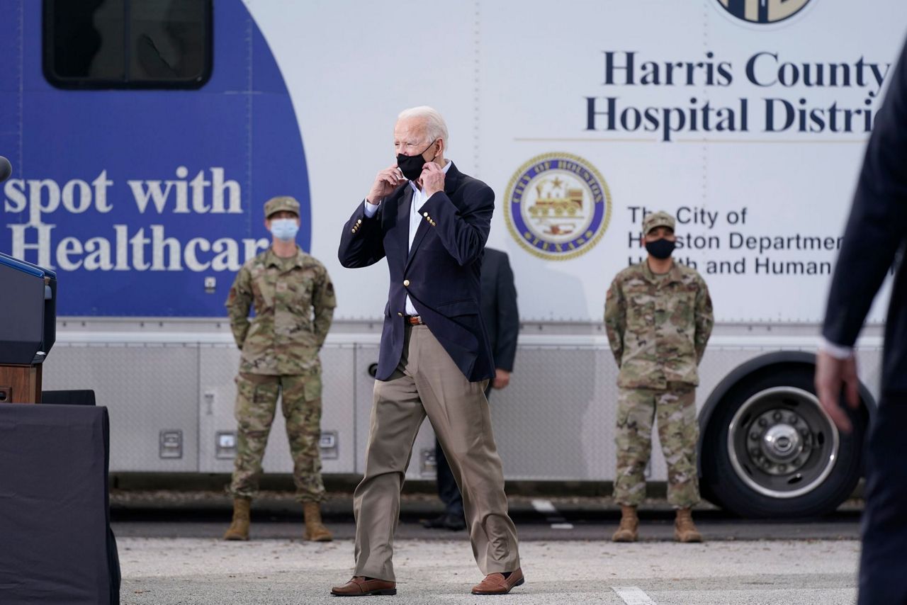 Biden to exercise empathy skills in Texas visit after storms