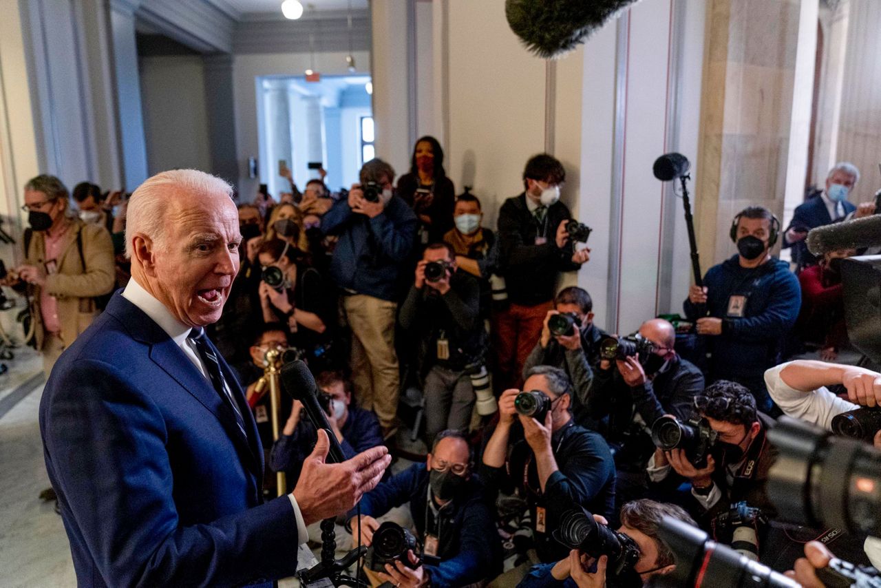 Dems switch strategy on voting bill as Biden pushes action