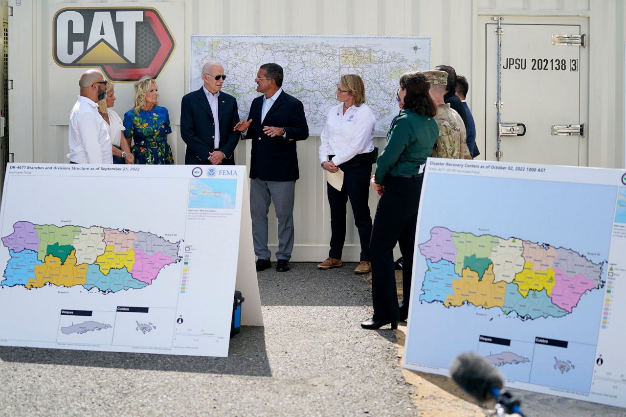 'We're with you,' Biden tells Puerto Rico ahead of visit