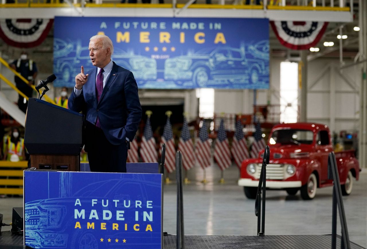 Biden to spotlight electric vehicle future he sees for US
