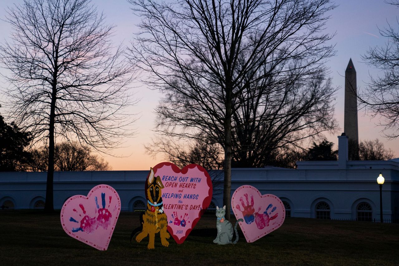 Open hearts, helping hands: Jill Biden's valentine to US