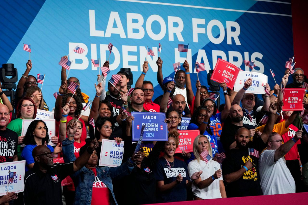 Biden returns to Philadelphia to rally with union workers in first big ...