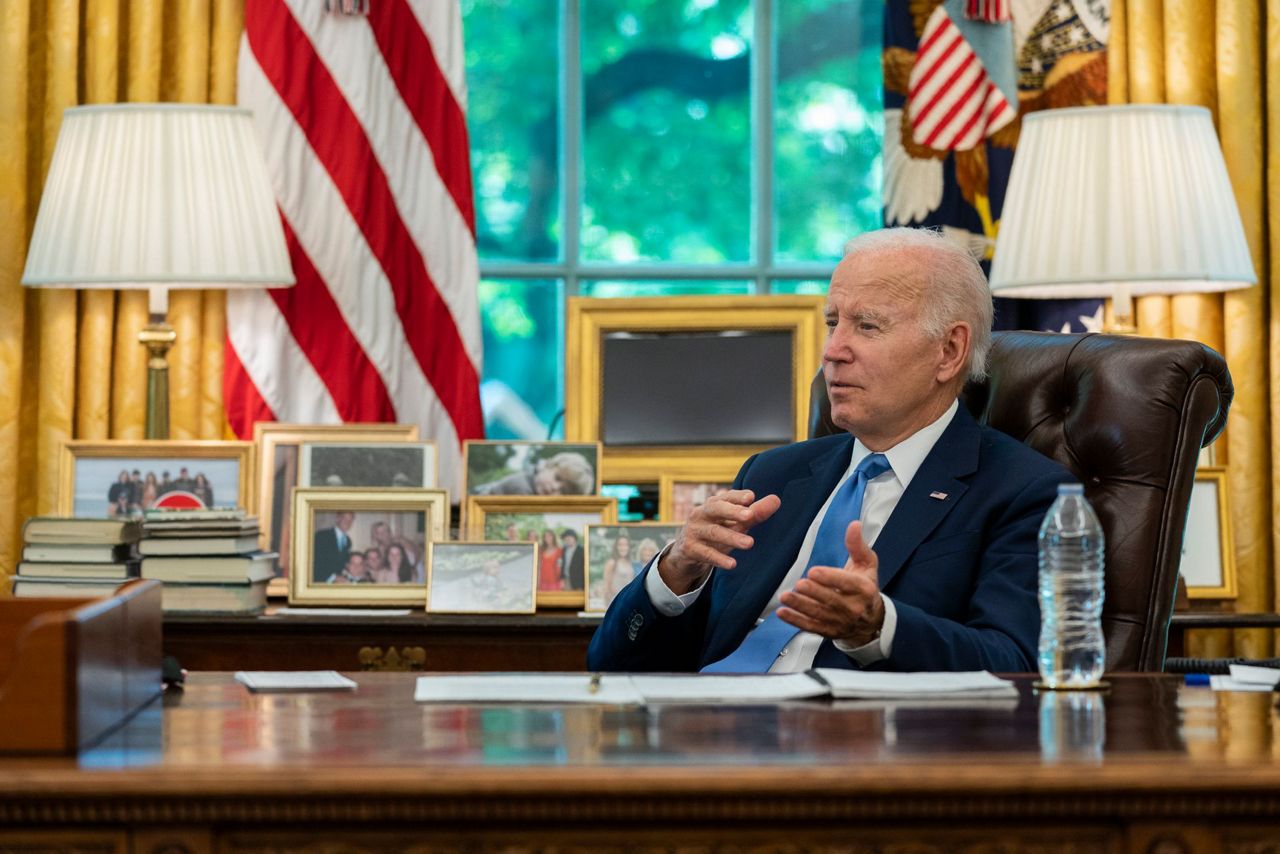 Transcript of AP interview with President Joe Biden