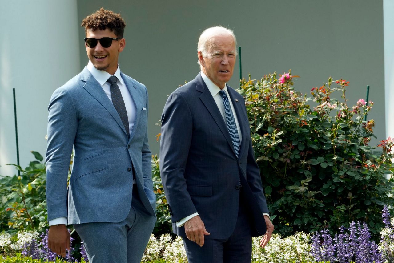 Biden says Chiefs 'building a dynasty' as he hosts Kansas City Super ...