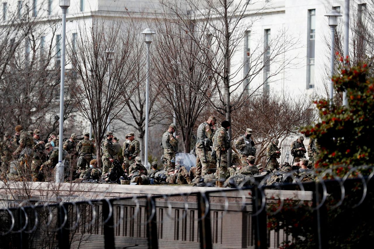 Guard troops head home after helping secure Biden inaugural