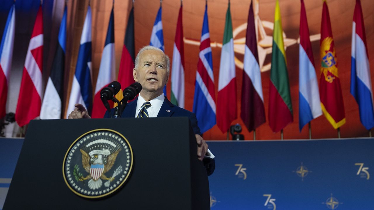 Biden opens NATO summit amid critical week for his 2024 bid