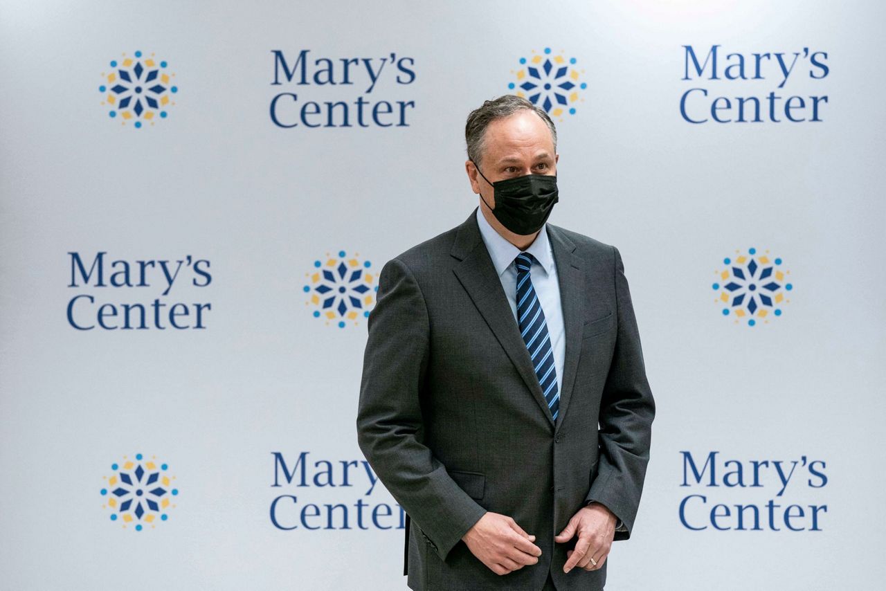 Second gentleman Emhoff acts as public link to White House