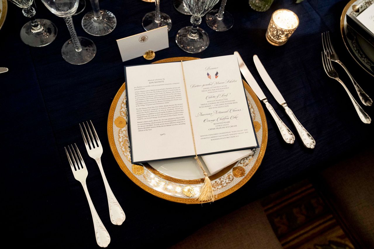 American cheese on White House state dinner menu for France