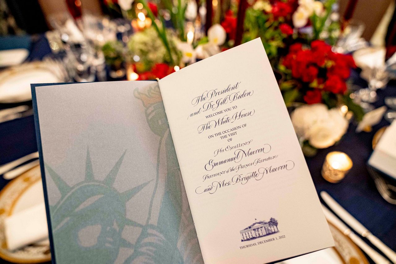 American cheese on White House state dinner menu for France
