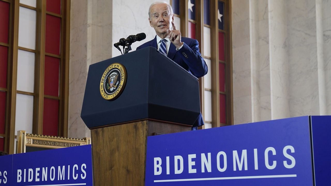 Biden tries to convince Americans economic policies working