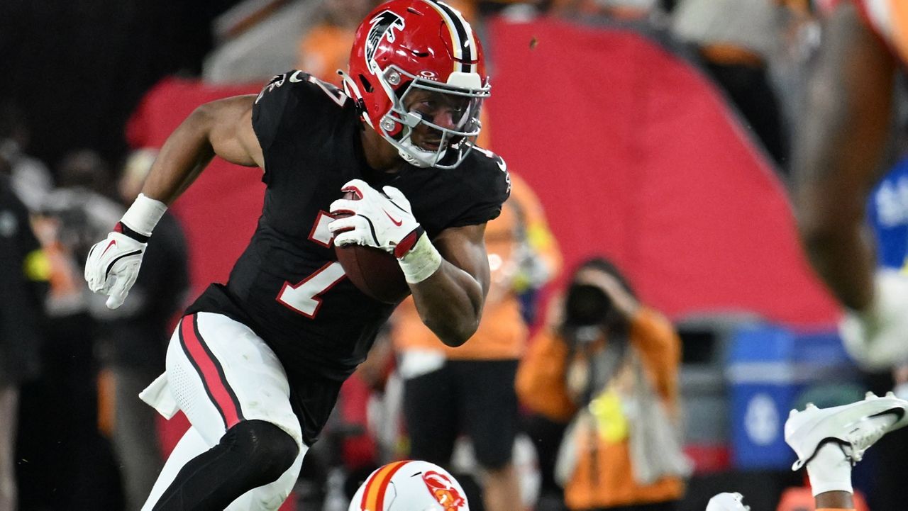 Falcons star Bijan Robinson sorry for homophobic slur