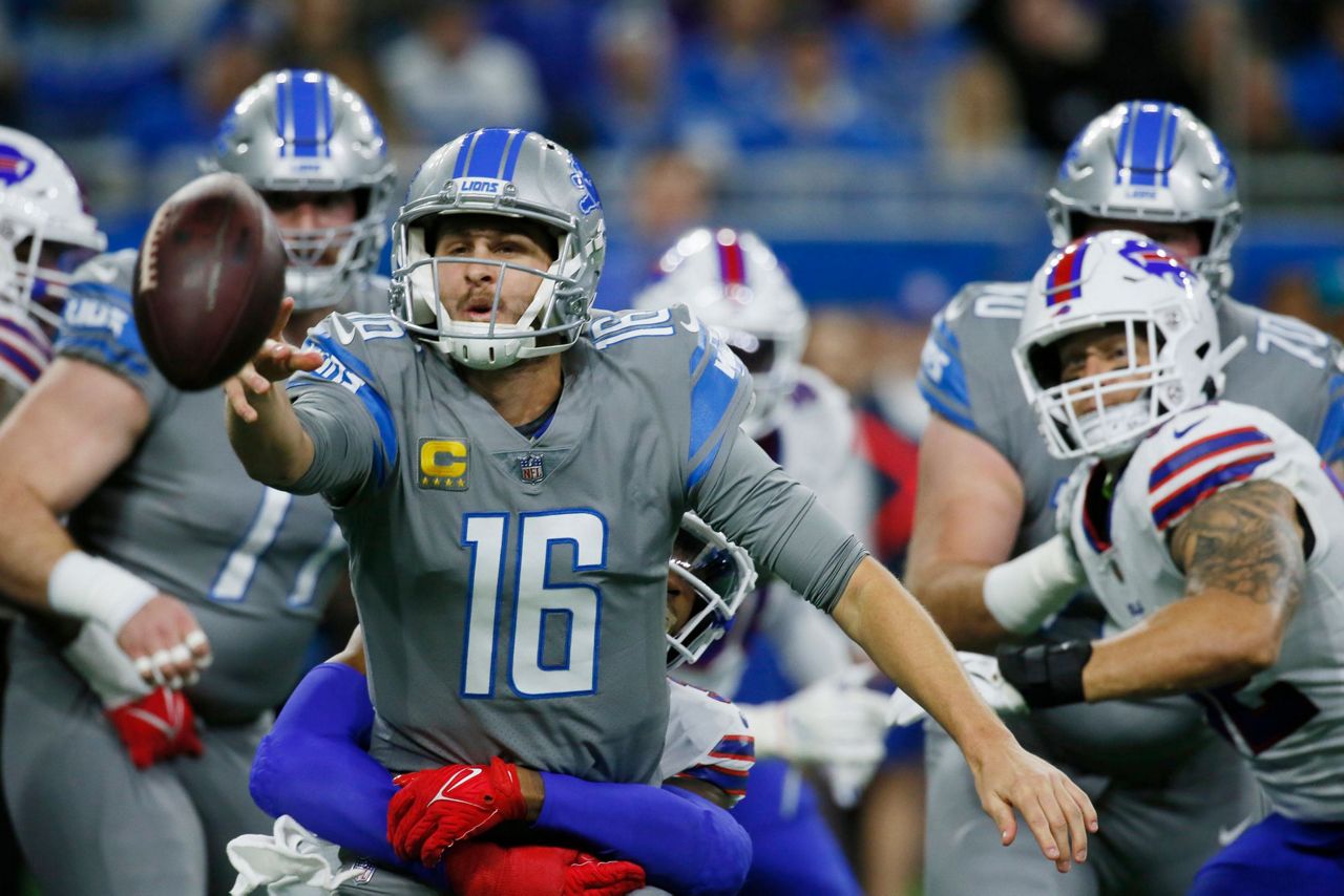 Bills beat Lions 28-25 for 2nd win in 5 days at Ford Field