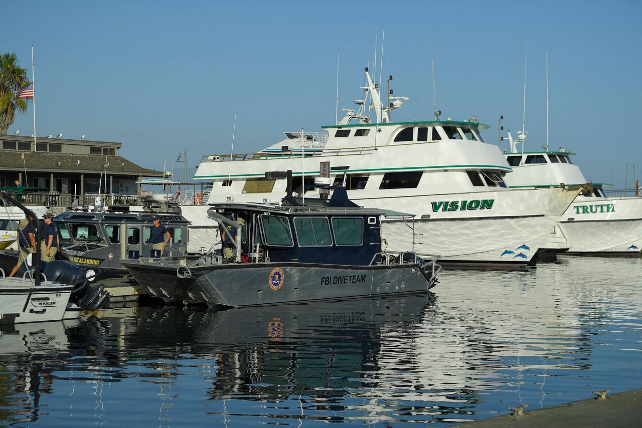 Vigil held for 34 killed in California dive boat fire