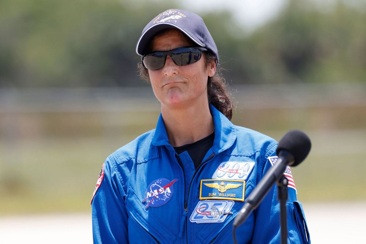 NASA astronauts arrive for Boeing's first human spaceflight