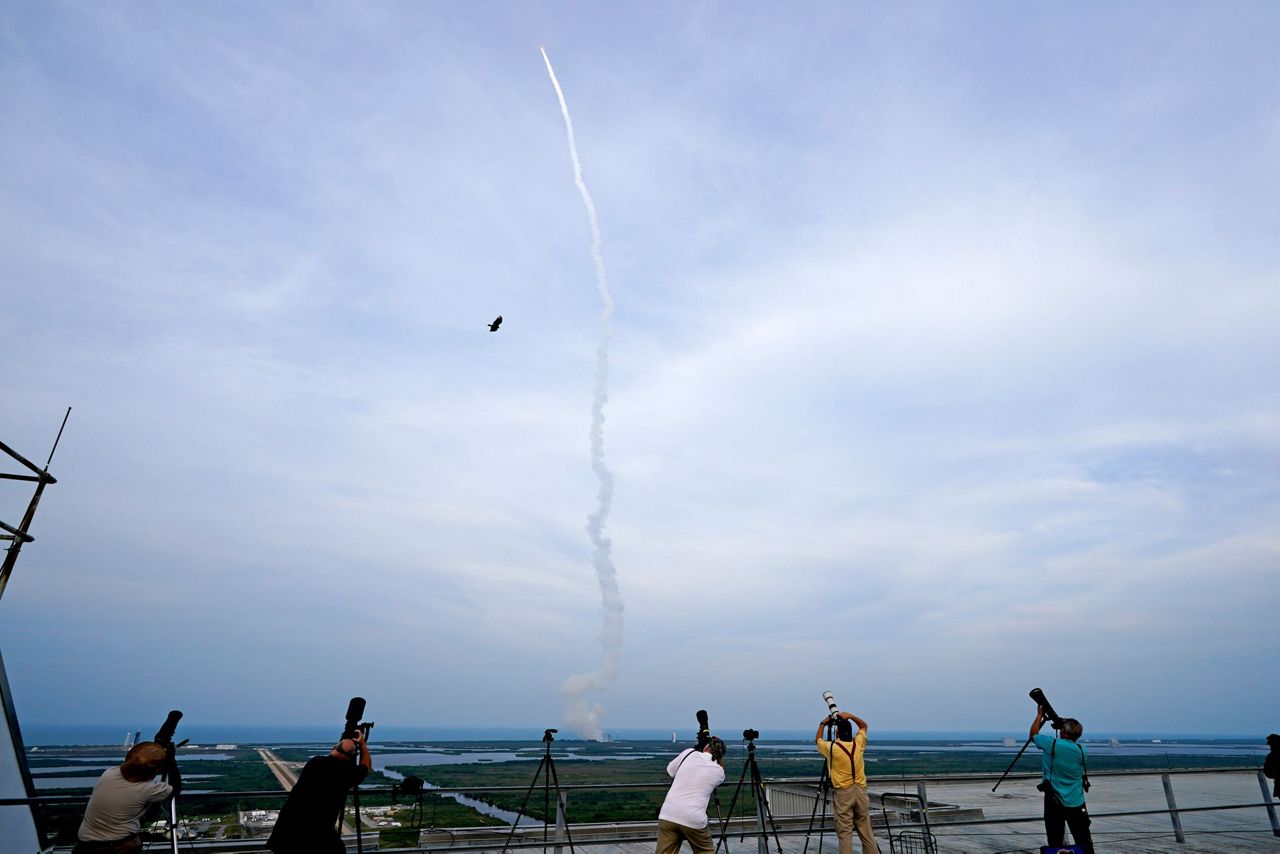 Boeing crew capsule launches to space station on test redo