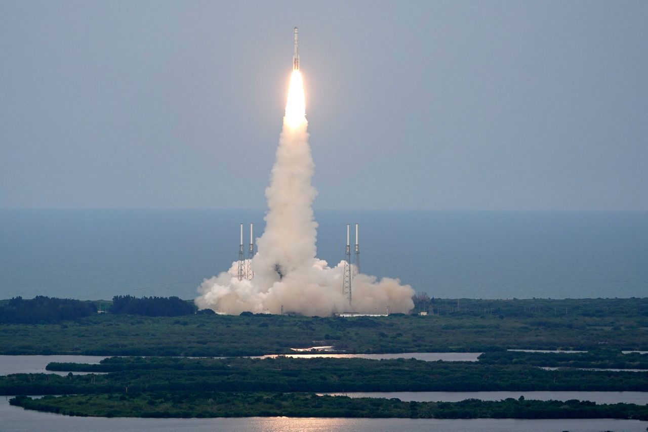 Boeing crew capsule launches to space station on test redo