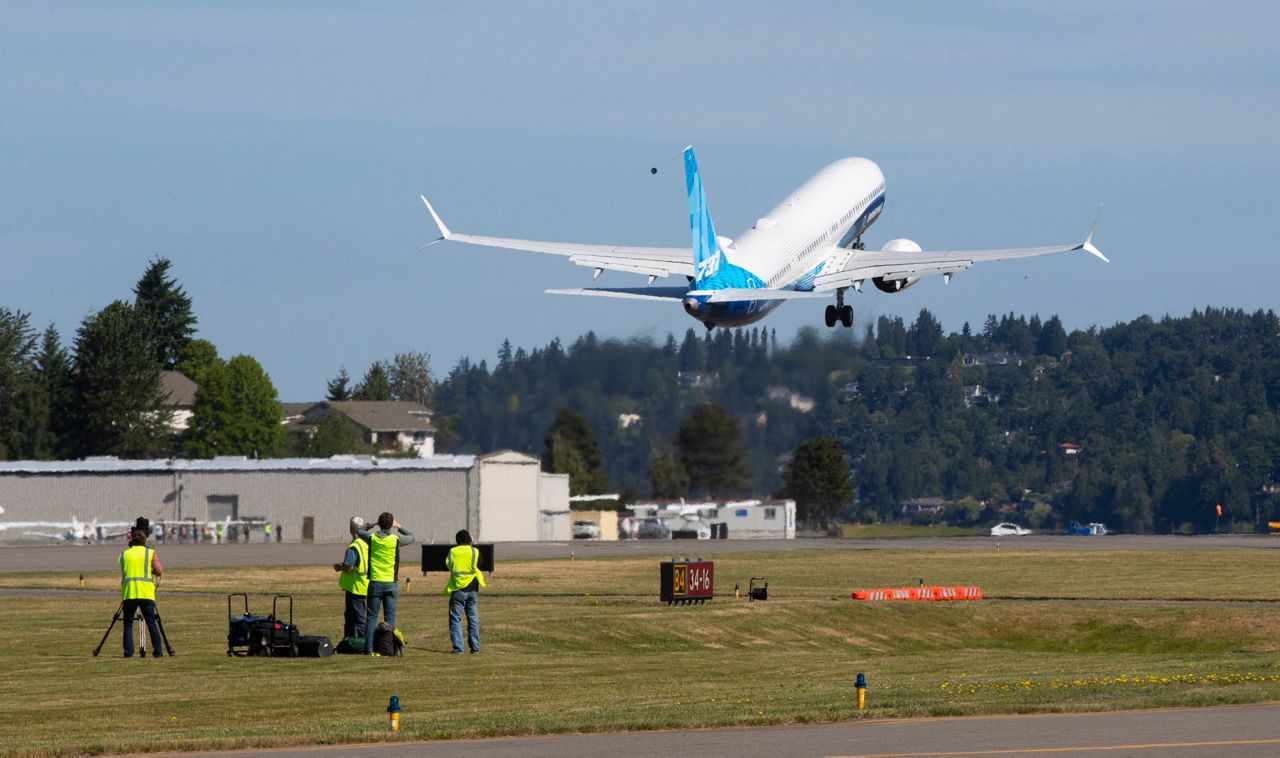 Boeing's newest version of the 737 Max makes first flight