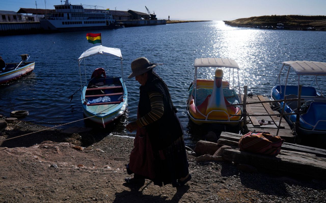A drought alert for receding Lake Titicaca has Indigenous communities ...